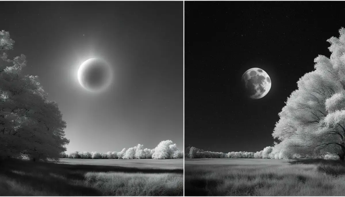 Comparing a Picture in Visible Light and One Infrared - Infrared for Health