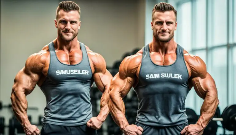 Sam Sulek Next to Bodybuilder: Fitness Insights - Infrared for Health
