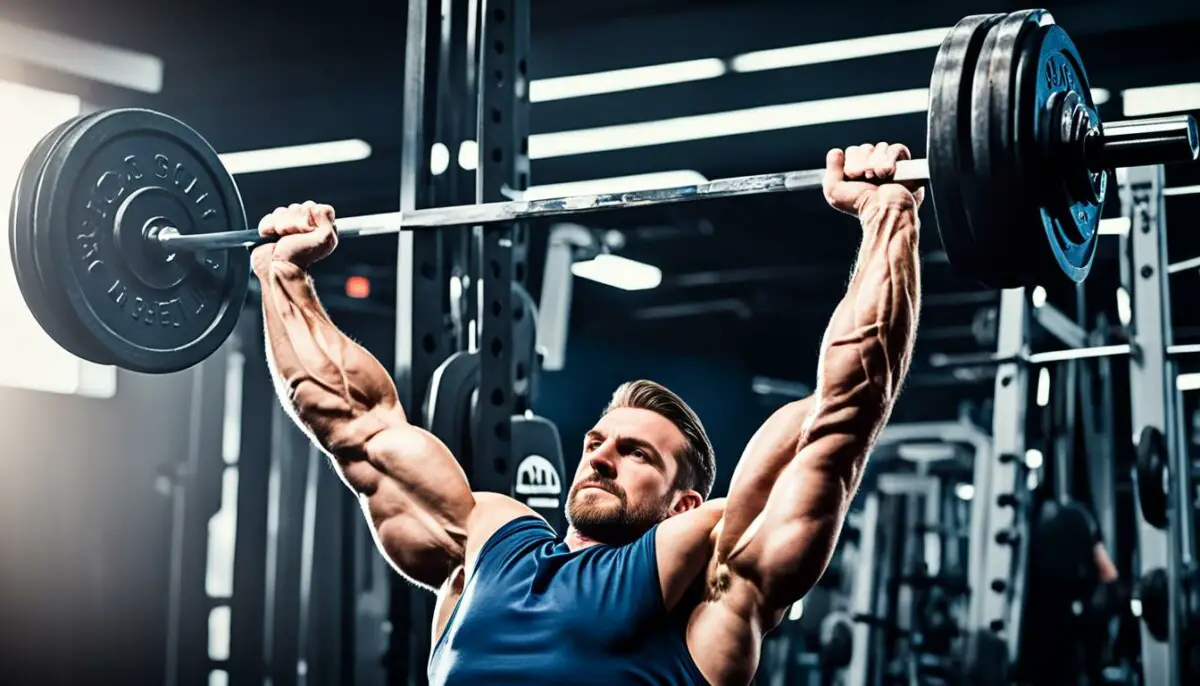 Seated Barbell Shoulder Press Guide & Tips - Infrared for Health