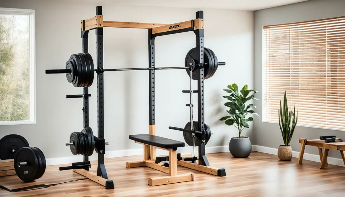 Sturdy Squat Rack Wood Designs for Home Gyms - Infrared for Health